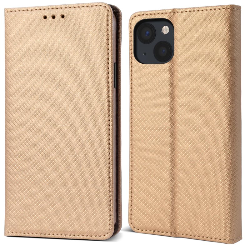 Moozy Funda con Tapa Dorada para Iphone 13 Mini | PcComponentes.com
