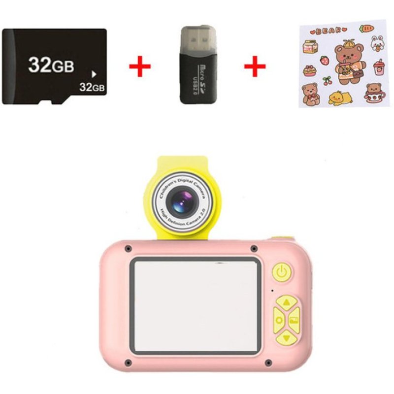 Cámara Digital Kinsi X101 Cámara Infantil 2.4" 40MP con Tarjeta SD de ...