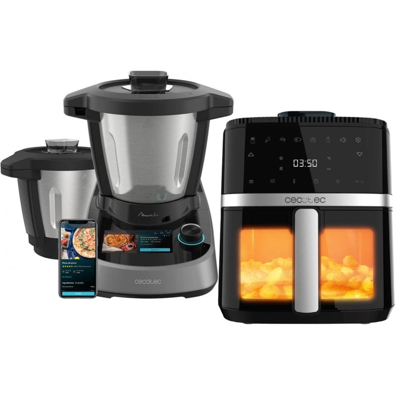 Robot culinaire Cecotec Mambo Touch Havana Pichet 1600W + Friteuse à ...