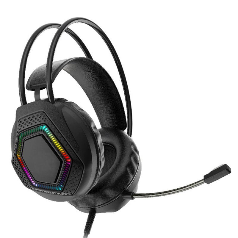 Kinsi HS601 Auriculares Gaming RGB Negros | PcComponentes.com