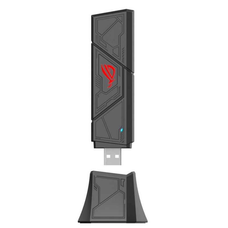 ASUS ROG USB-BE92 Adaptador USB WiFi 7 BE6500 Tri-Band OFDMA MU-MIMO ...