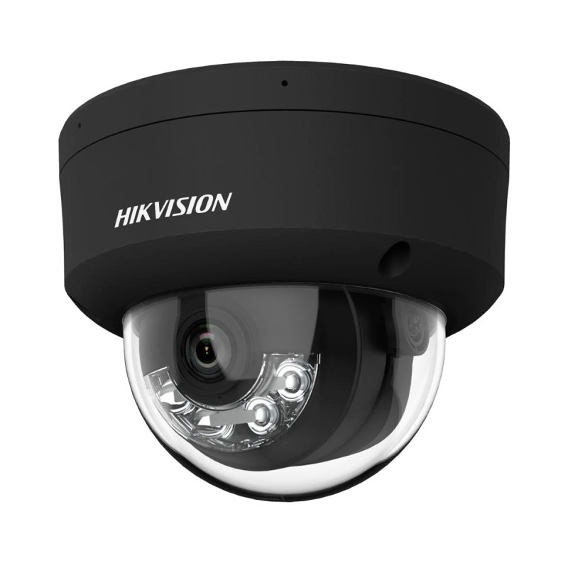 Caméra IP Hikvision DS-2CD2147G2H-LISU 4MP ColorVu PoE 2,8 mm extérieure IP67 noire ...