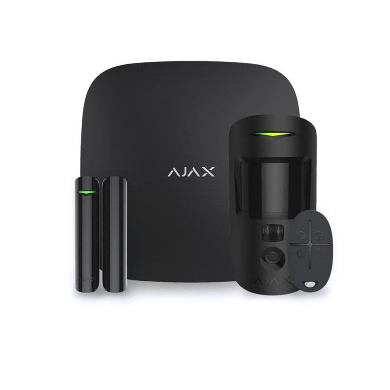 Panel de control Ajax Hub 2 Plus LTE/Wi-Fi 4 canales 64 escenarios kit ...
