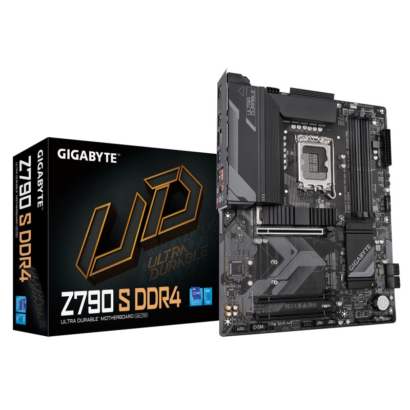 Gigabyte Z790 S DDR4 Motherboard ATX LGA 1700 RGB RAID PCIe5 0 7 1ch Gigabyte Z790 S DDR4 Motherboard ATX LGA 1700 RGB RAID PCIe5 0 7 1ch
