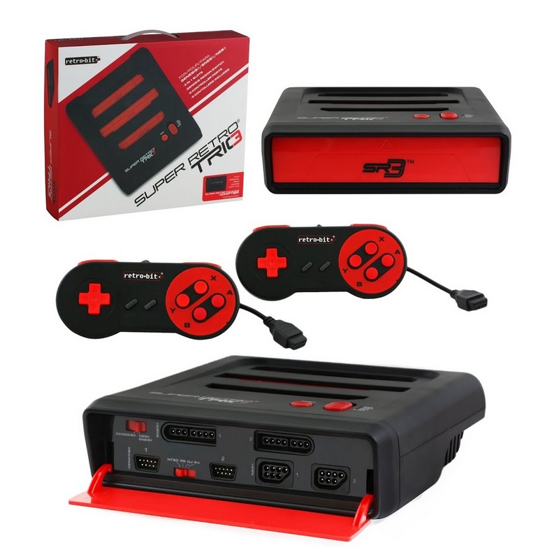 Retrotrio Consola Retrocompatible Negra | PcComponentes.com