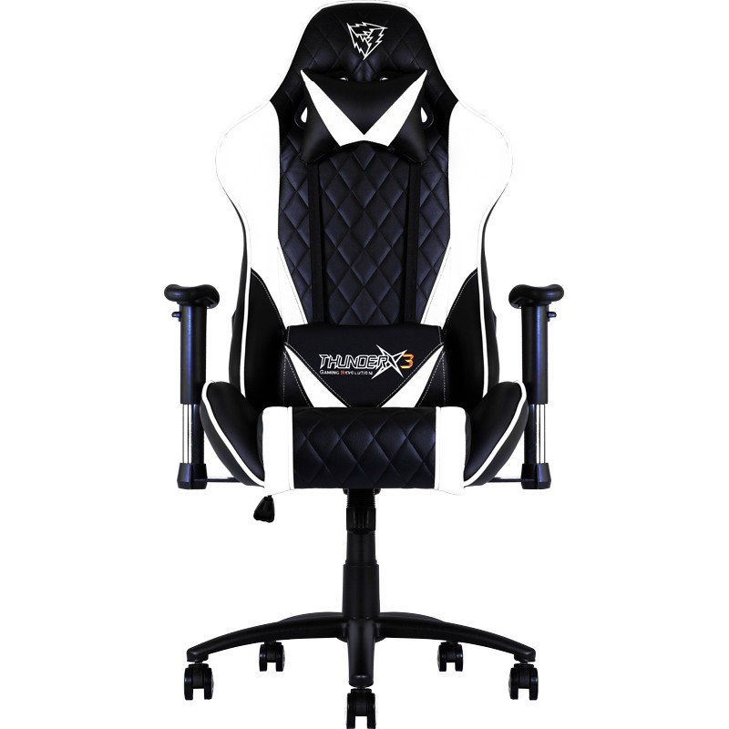 Thunder X3 TGC15BW Silla Gaming Negro/Blanco | PcComponentes.com