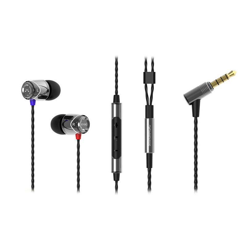 SoundMAGIC E10C Auriculares Plata y Negro | PcComponentes.com