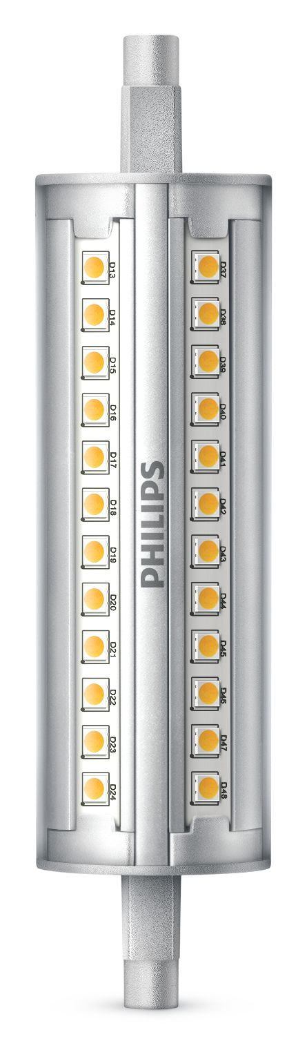 Philips Tubo Lineal LED R7S 14W 1500 Lúmenes Luz Blanca Fría