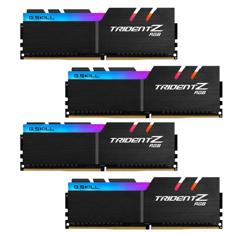 G.Skill Trident Z RGB DDR4 3200 PC4-25600 32GB 4x8GB CL14 ...