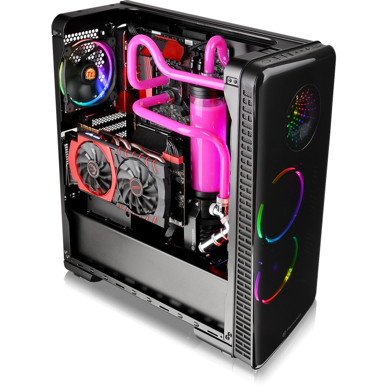 Thermaltake View 28 Riing RGB USB 3.0 con Ventana | PcComponentes.com