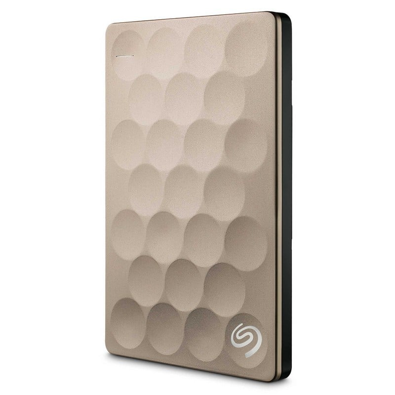 Seagate Backup Plus Ultra Slim 1TB 2.5" USB 3.0 Dorado | PcComponentes.com