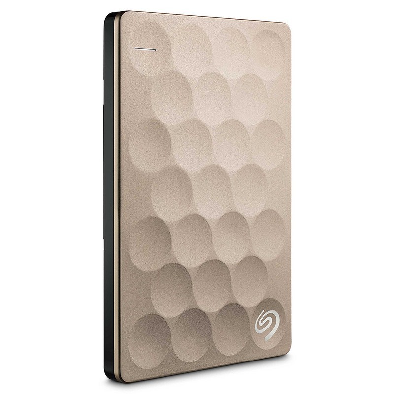 Seagate Backup Plus Ultra Slim 1TB 2.5" USB 3.0 Dorado | PcComponentes.com