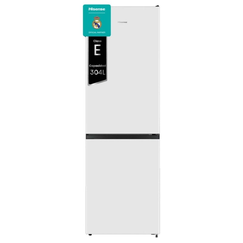 Réfrigérateur Combiné Hisense RB390N4AWE1 No Frost 186 cm 304 L E Blanc ...