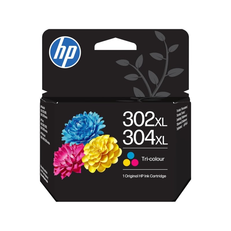 Cartucho de Tinta Original HP 302/304XL Tricolor | PcComponentes.pt