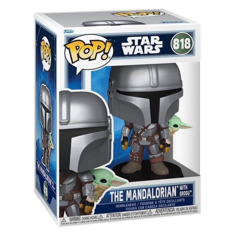 Figura Funko Pop! The Mandalorian y Grogu Vinilo 11,2 cm Star Wars ...