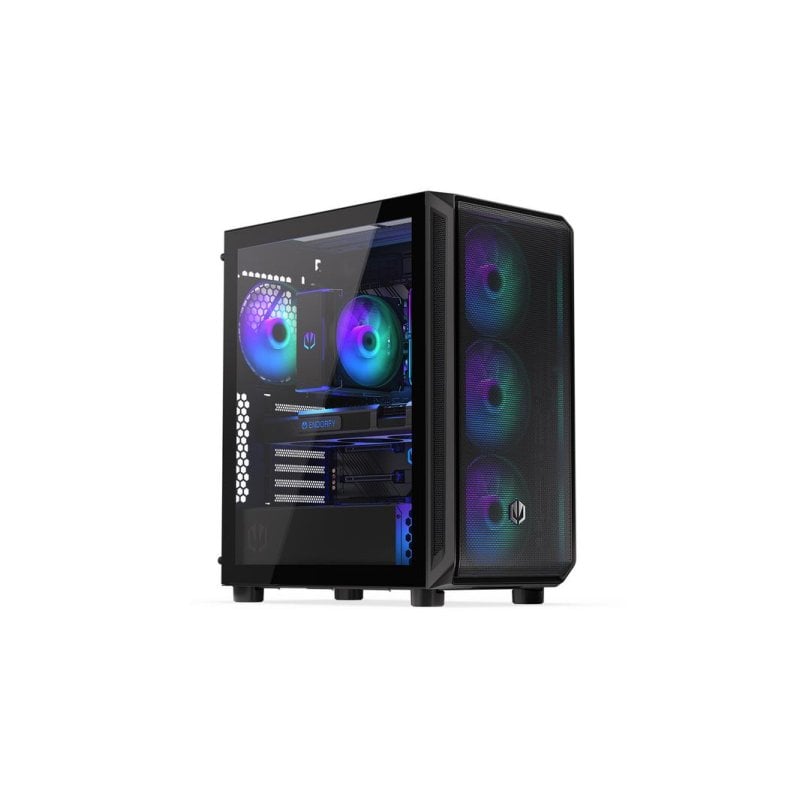 PC Case Case PC ENDORFY Arx 500 ARGB Nero ATX/mATX/ITX Vetro Temprato ...