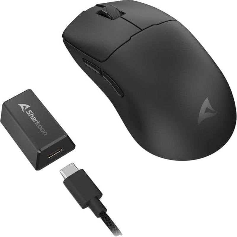 Sharkoon SKILLER SGM70W Ratón Gaming RGB Sensor 26000 DPI Negro Dual ...