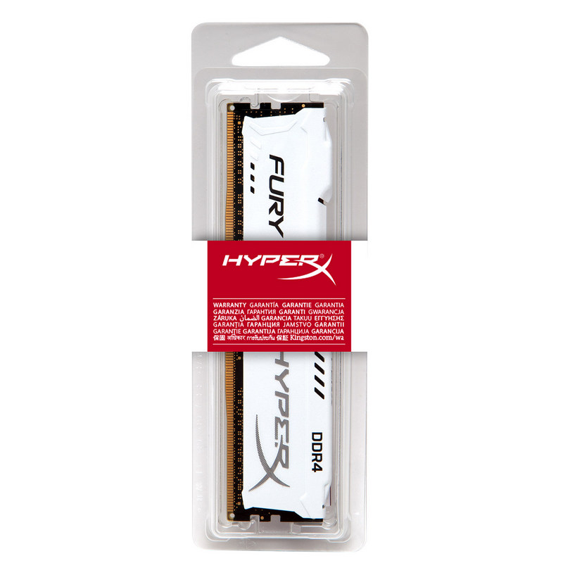 Kingston HyperX Fury White DDR4 2133Mhz PC4-17000 16GB CL14