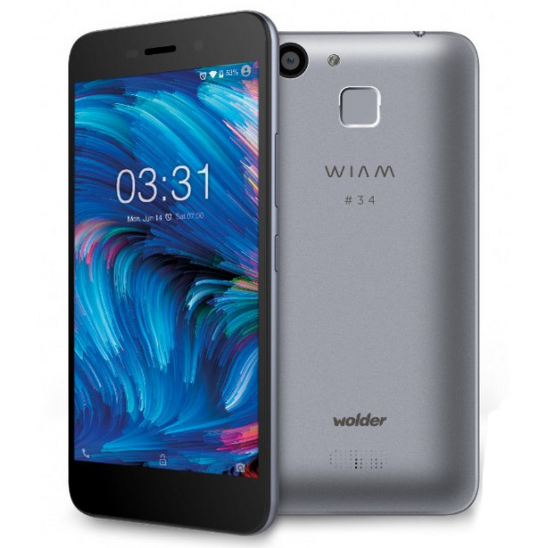 Wolder Wiam 34 4G 16GB Dual Sim Plata Libre