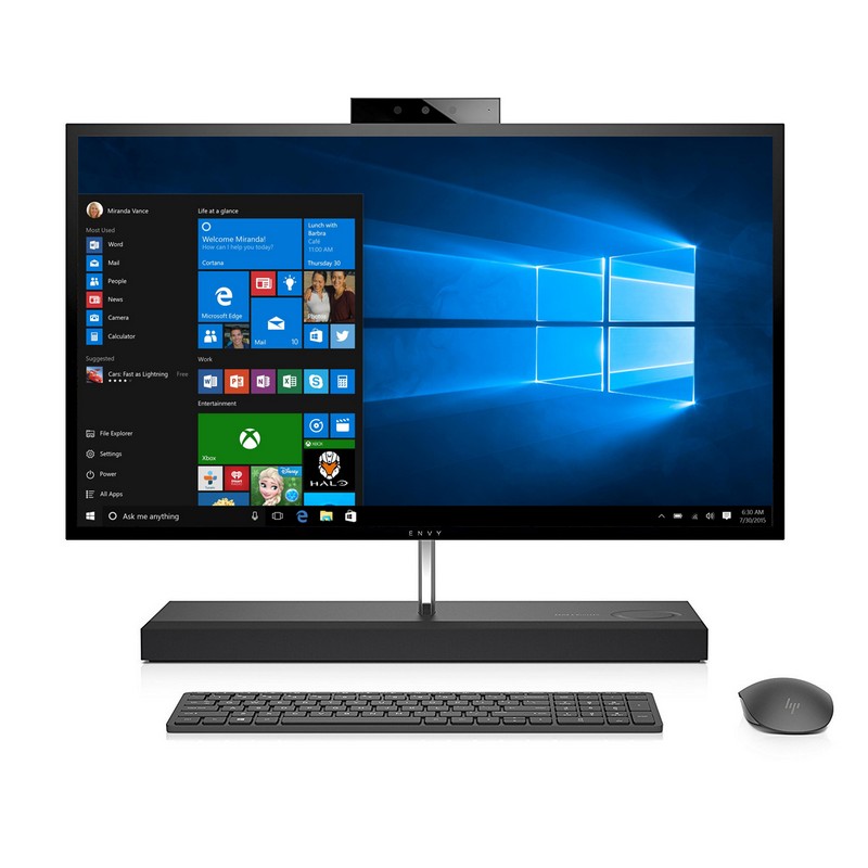 HP Envy AIO 27-B171NS Intel Core i7-7700T/16GB/1TB + 128GB SSD/GF 950M ...