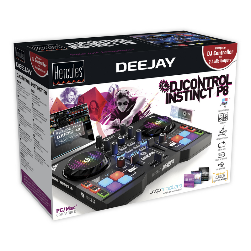 Hercules DJControl Instinct P8