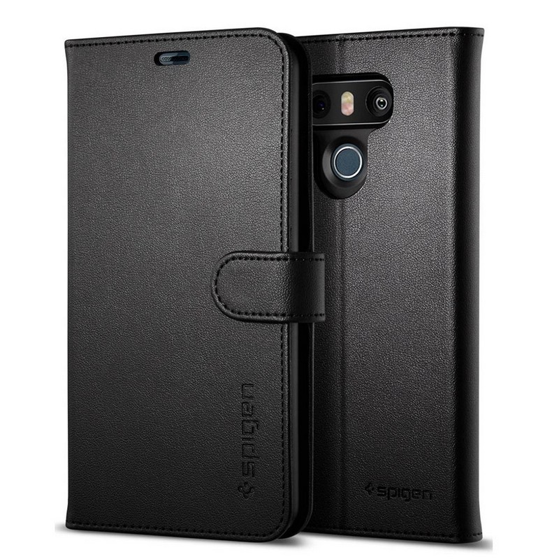 Spigen SGP Funda Libro Negra para LG G6 | PcComponentes.com Spigen SGP Funda Libro Negra para LG G6 | PcComponentes.com