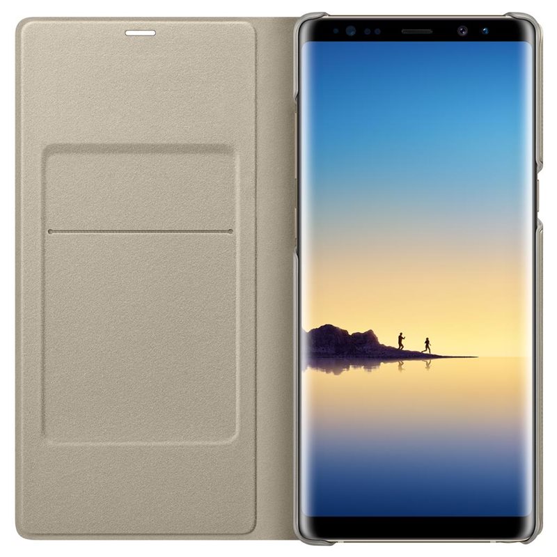 Samsung LED View Cover Dorada para Galaxy Note 8 | PcComponentes.com