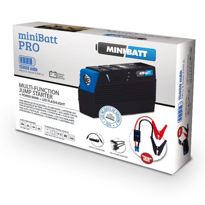 Minibatt PRO Arrancador de batería Mini Reacondicionado | PcComponentes.pt