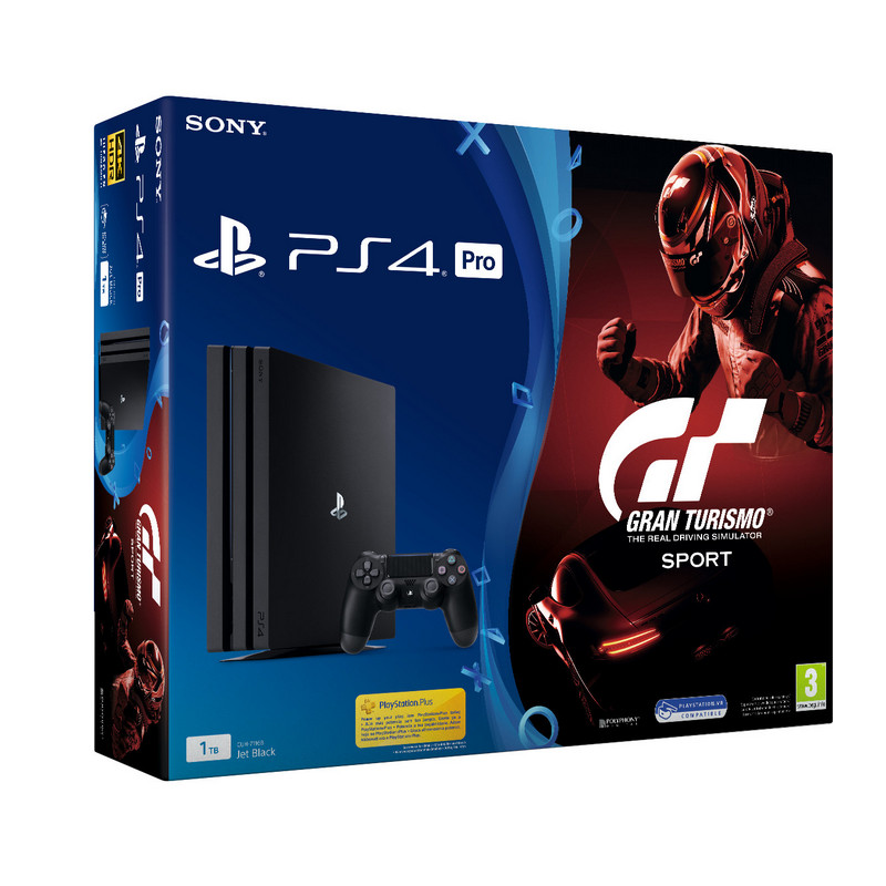 Sony PlayStation 4 Pro 1TB + Gran Turismo Sport | PcComponentes.com