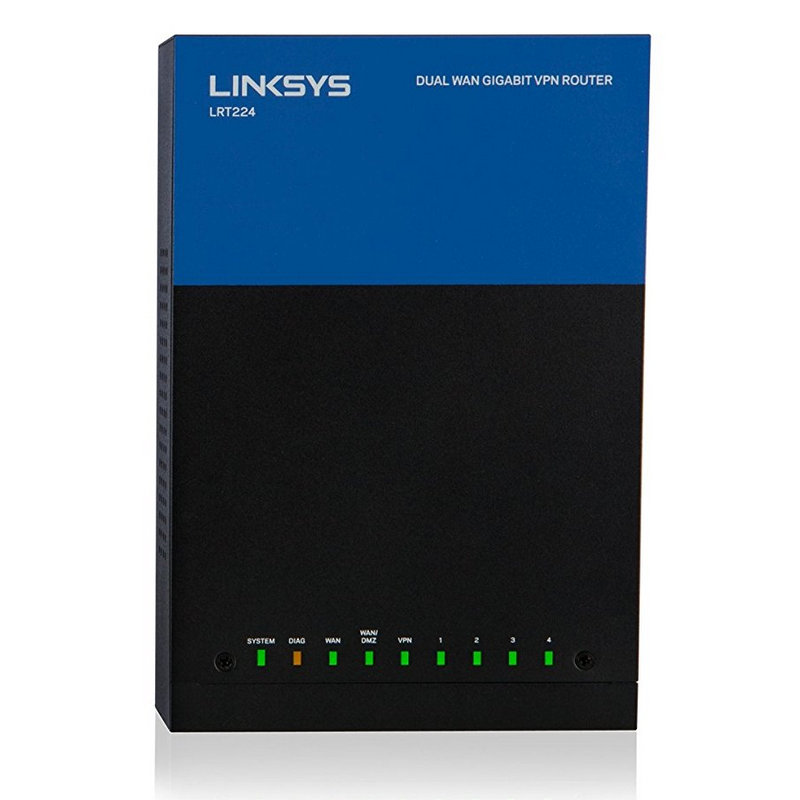 Linksys LRT224 Router Gigabit Dual Band | PcComponentes.com