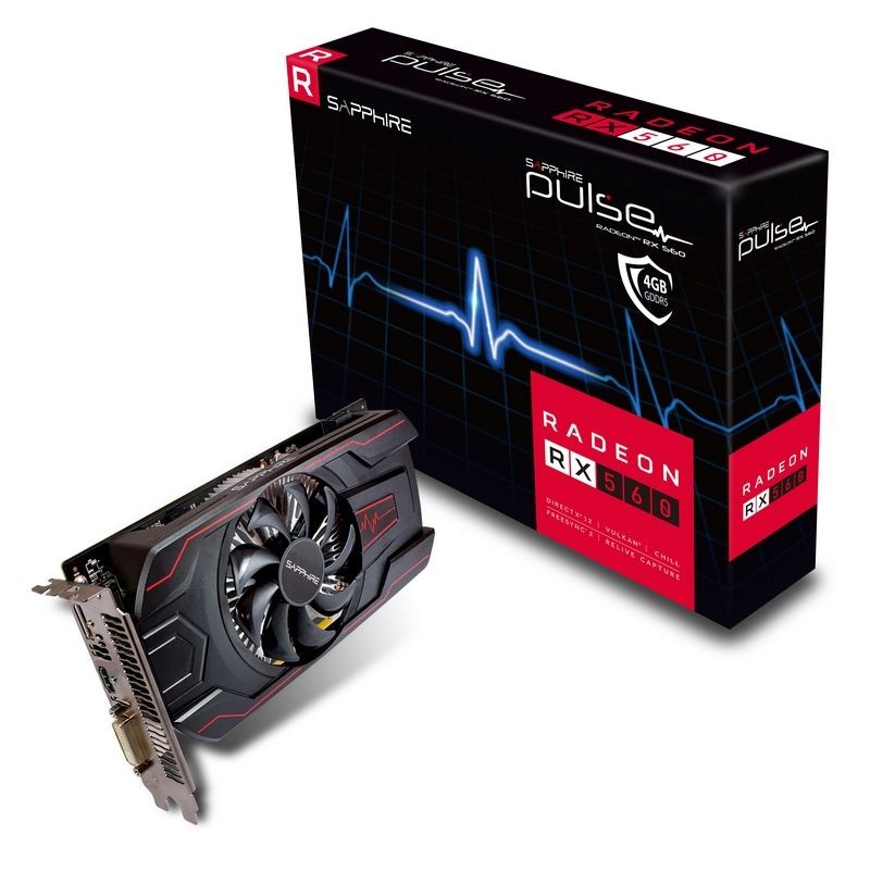 Sapphire Pulse Radeon RX 560 4GD5 4GB GDDR5 | PcComponentes.com
