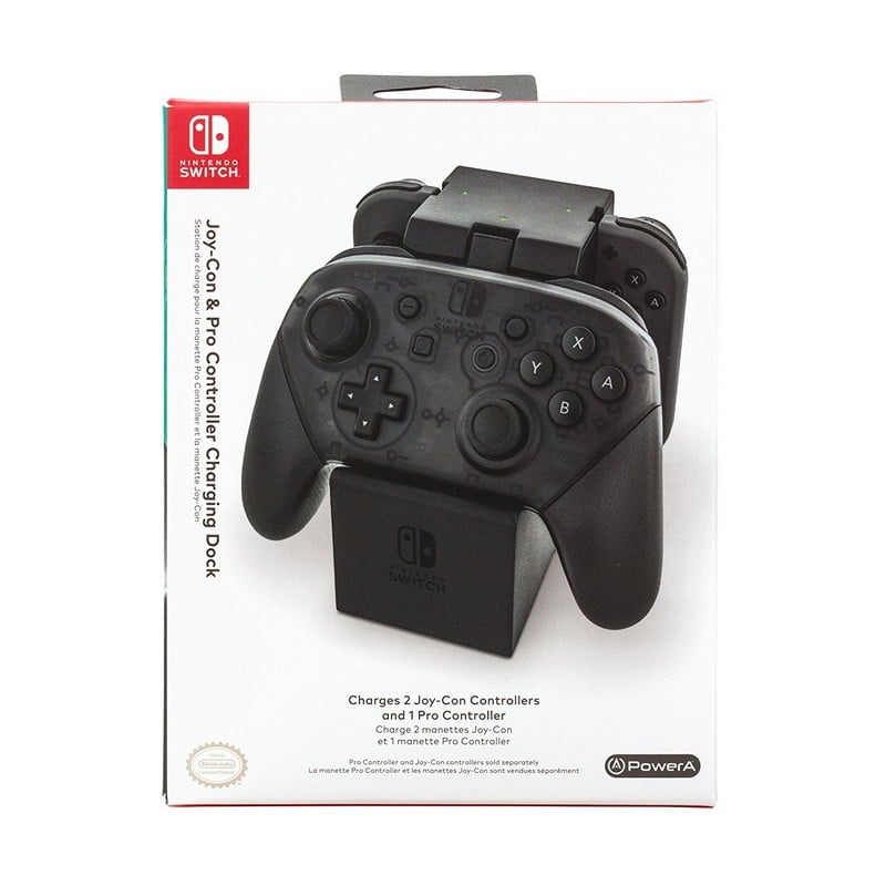 Power A Cargador PRO CONTROLLER + Joy Controller Switch | PcComponentes.pt
