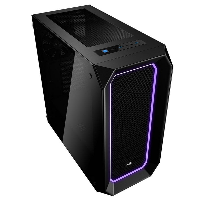 Aerocool P7-C0 PRO LED USB 3.0 Vidro Temperado Preta | PcComponentes.pt