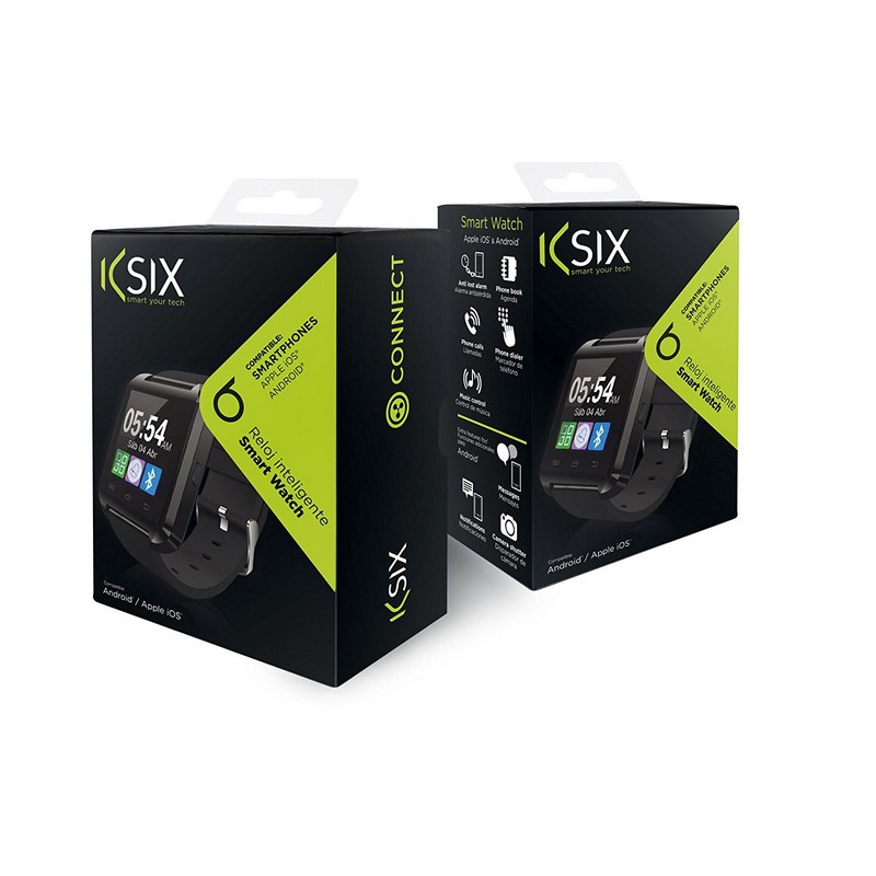 Ksix LXSW01 Reloj Smartwatch Negro | PcComponentes.com