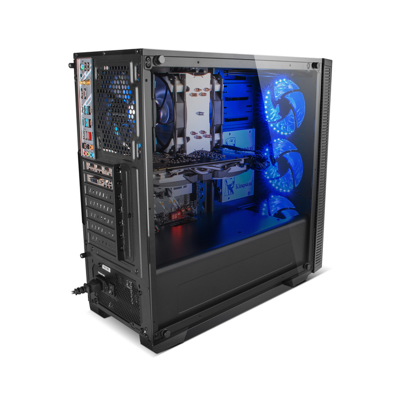 Nox Hummer TG RGB USB 3.0 Cristal Templado | PcComponentes.pt