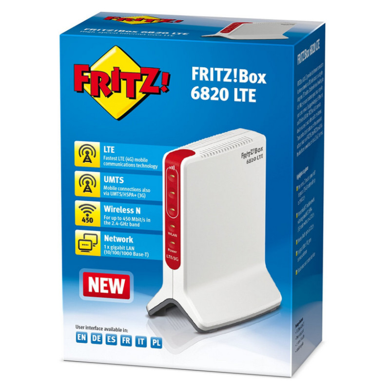 Fritz! BOX 6820 LTE Router Wifi N450