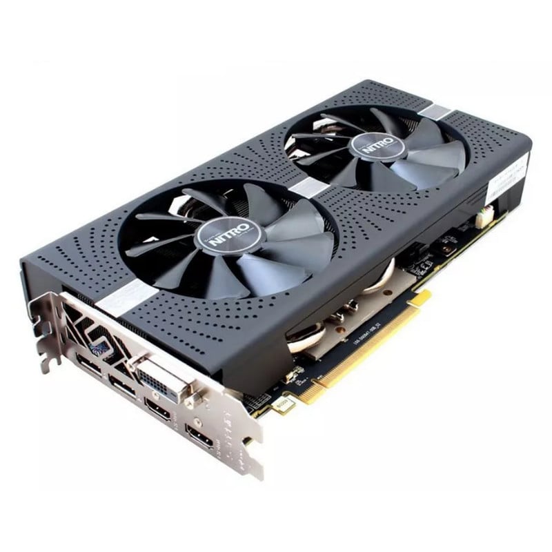 VGA Sapphire RX580 Nitro +Black 4GB GDDR5 | PcComponentes.com