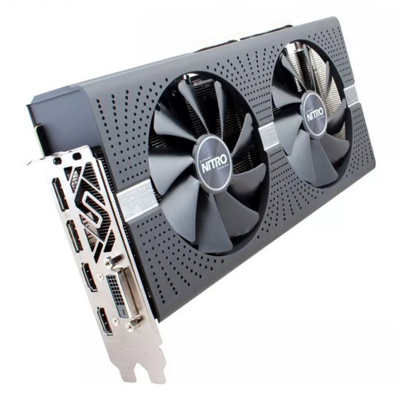 VGA Sapphire RX580 Nitro +Black 4GB GDDR5 | PcComponentes.com