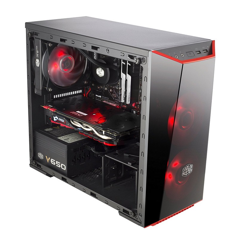 Cooler Master MasterBox Lite 3.1 USB 3.0 con Ventana Negra ...