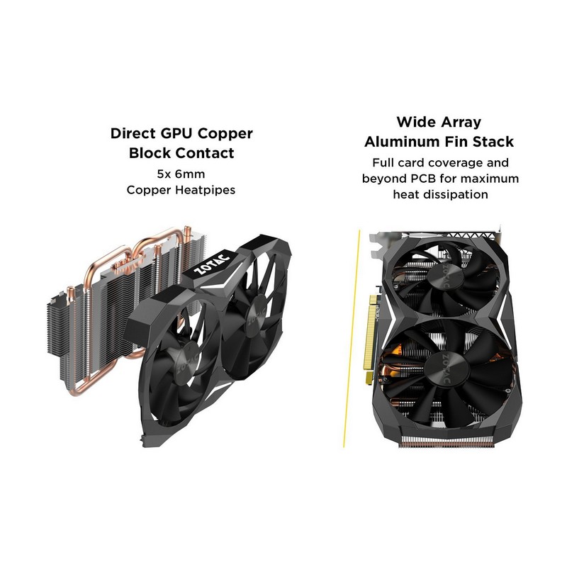 Zotac GeForce GTX 1080 Mini 8GB GDDR5X | PcComponentes.com