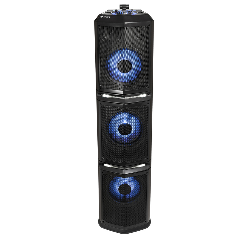 NGS Wildtrap3 Altavoz Bluetooth Triple Subwoofer 600W | PcComponentes.com