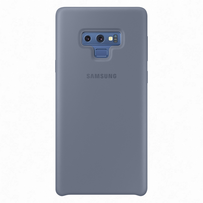 Samsung Silicone Cover Funda Azul para Galaxy Note 9