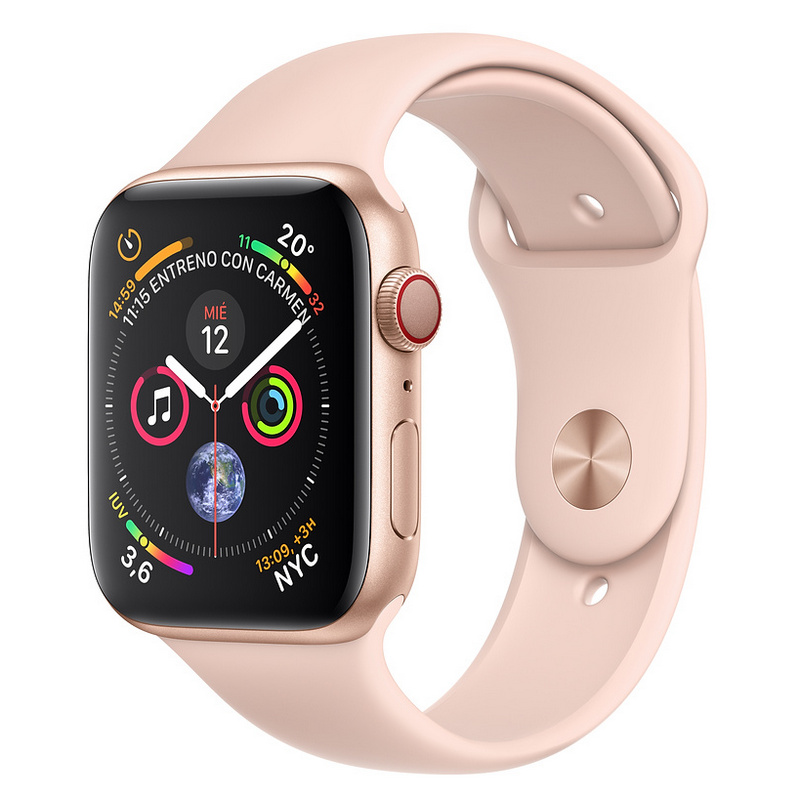 Apple Watch Series 4 GPS Cellular 40mm Alum nio Dourado Com Bracelete