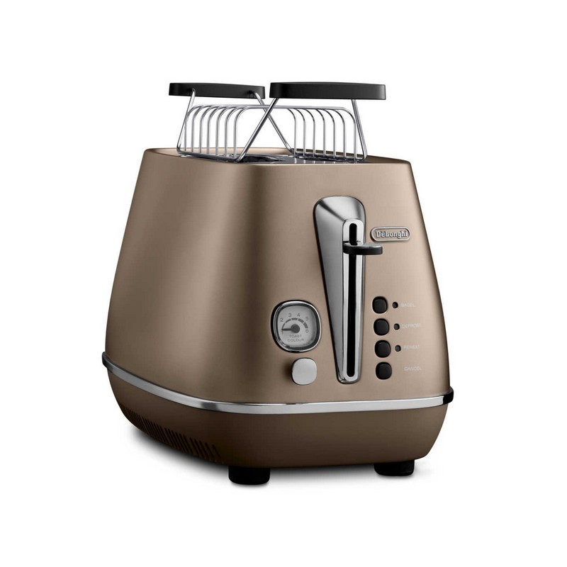 DeLonghi Distinta Tostador 2 Ranuras 1800W Bronce | PcComponentes.com