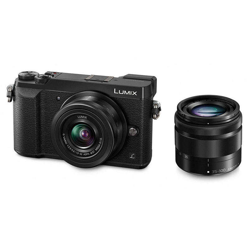 Panasonic Lumix DMC-GX80WEGK 16MP Sensor Digital Live MOS 4K + H-FS 12 ...