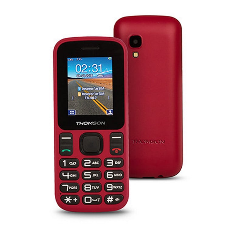 Thomson Tlink 12 Teléfono Móvil Dual Sim Rojo Libre