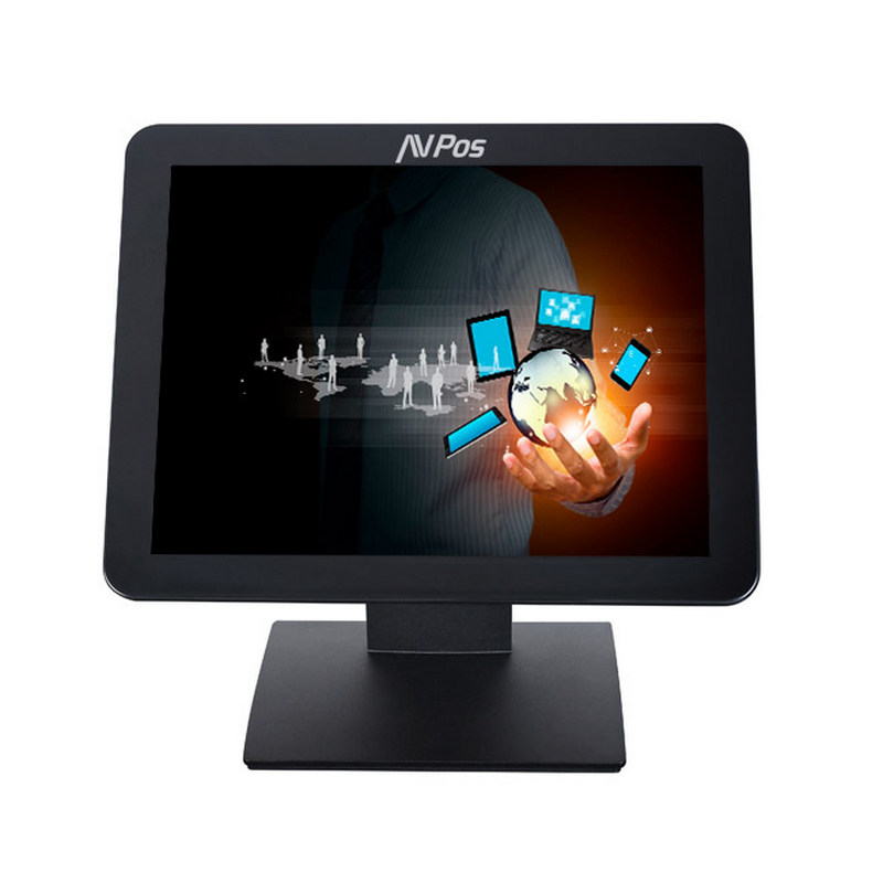 AVPos T17 Monitor 17" Táctil LED para TPV Preto | PcComponentes.pt