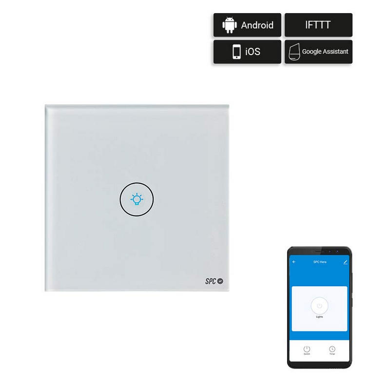 SPC Hera Interruptor Inteligente Wi-Fi de Pared | PcComponentes.pt