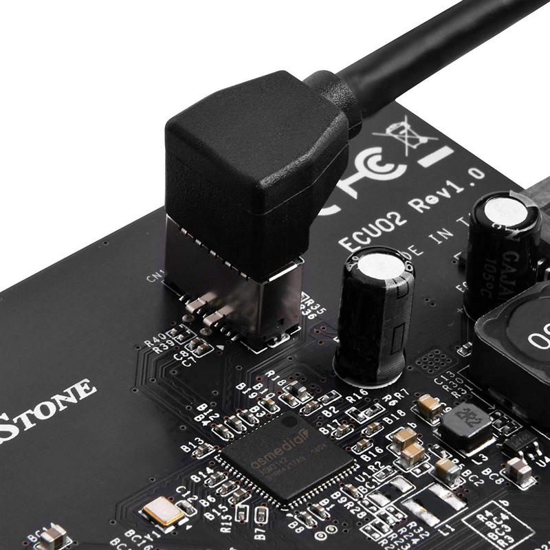 SilverStone ECU01 Placa de Expansão PCIe USB 3.0 | PcComponentes.pt