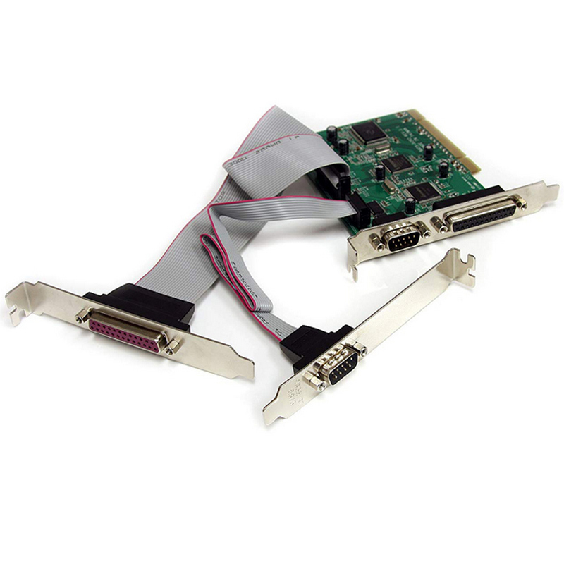 Startech PCI2S2PMC Placa PCI 2 Portas Serie DB9 e 2 Portas Paralelo ...